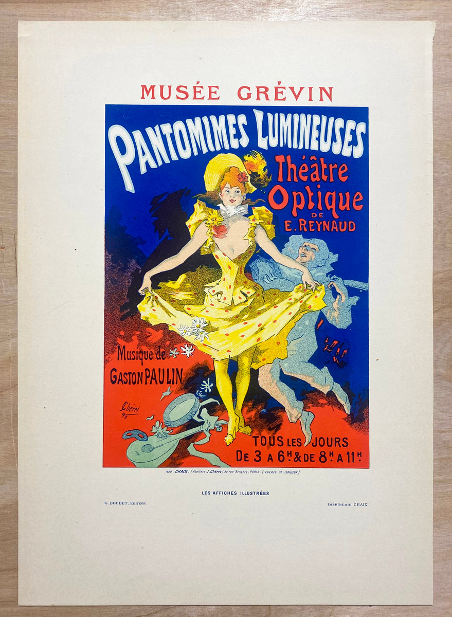 1886 Pantomimes Lumineuses Jules Cheret Les Affiches Illustrees ...