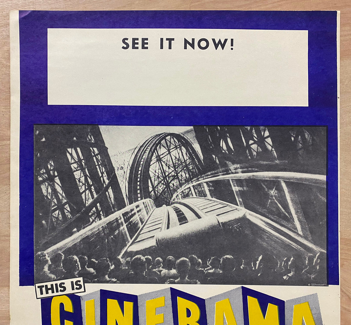 c.1950s This Is Cinerama Movie Poster Vintage Original – Golden Age Posters