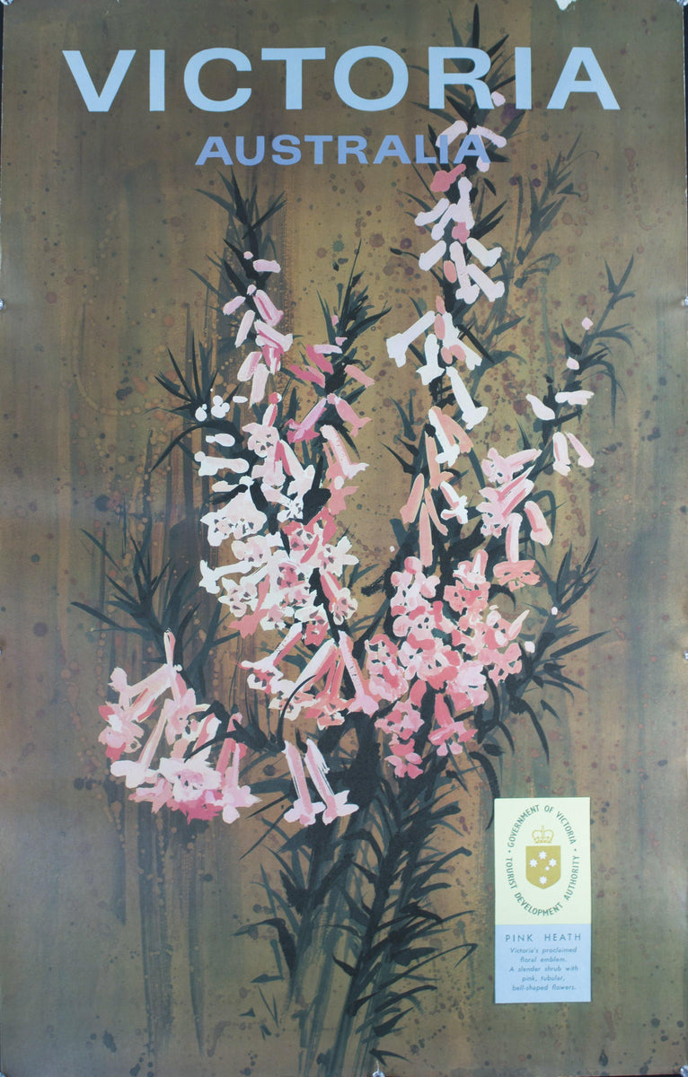 Victoria Australia Travel Poster – Golden Age Posters