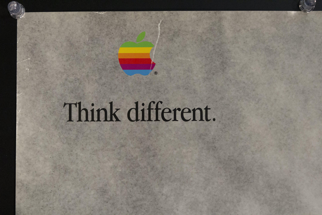 1997 Apple Think Different Ghandi Poster – Golden Age Posters