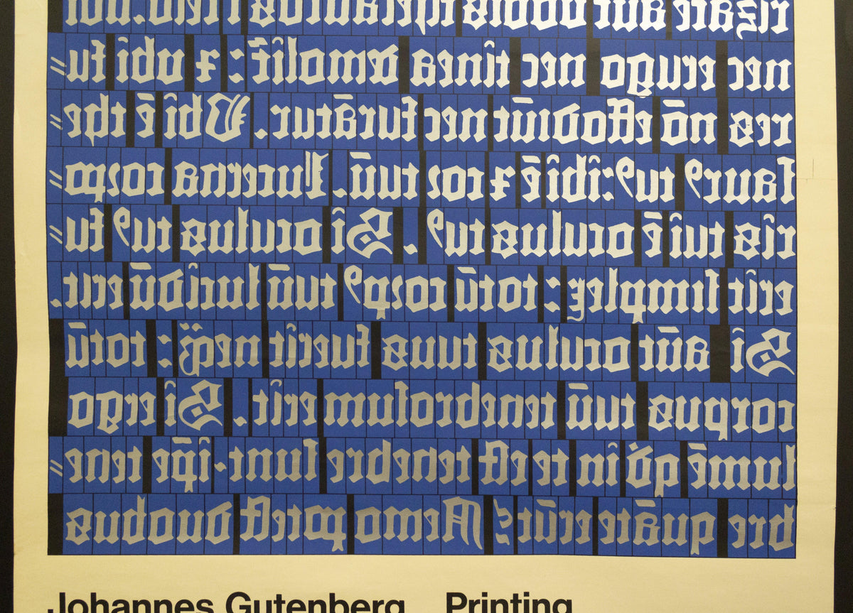c.1970 Gutenberg Printing Transforms the World Exhibition Hans Peter H ...