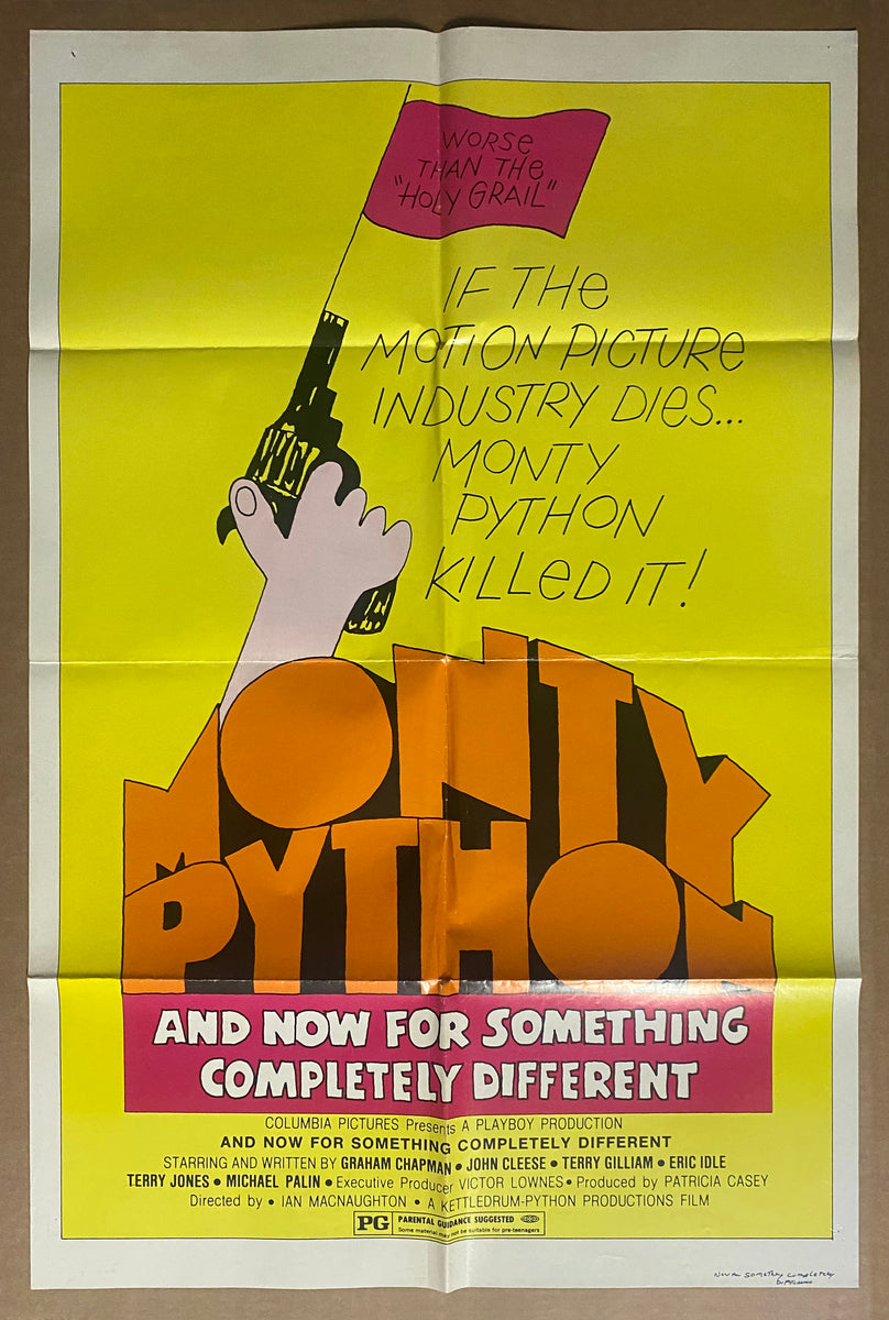 1972 And Now For Something Completely Different Monty Python Poster ...