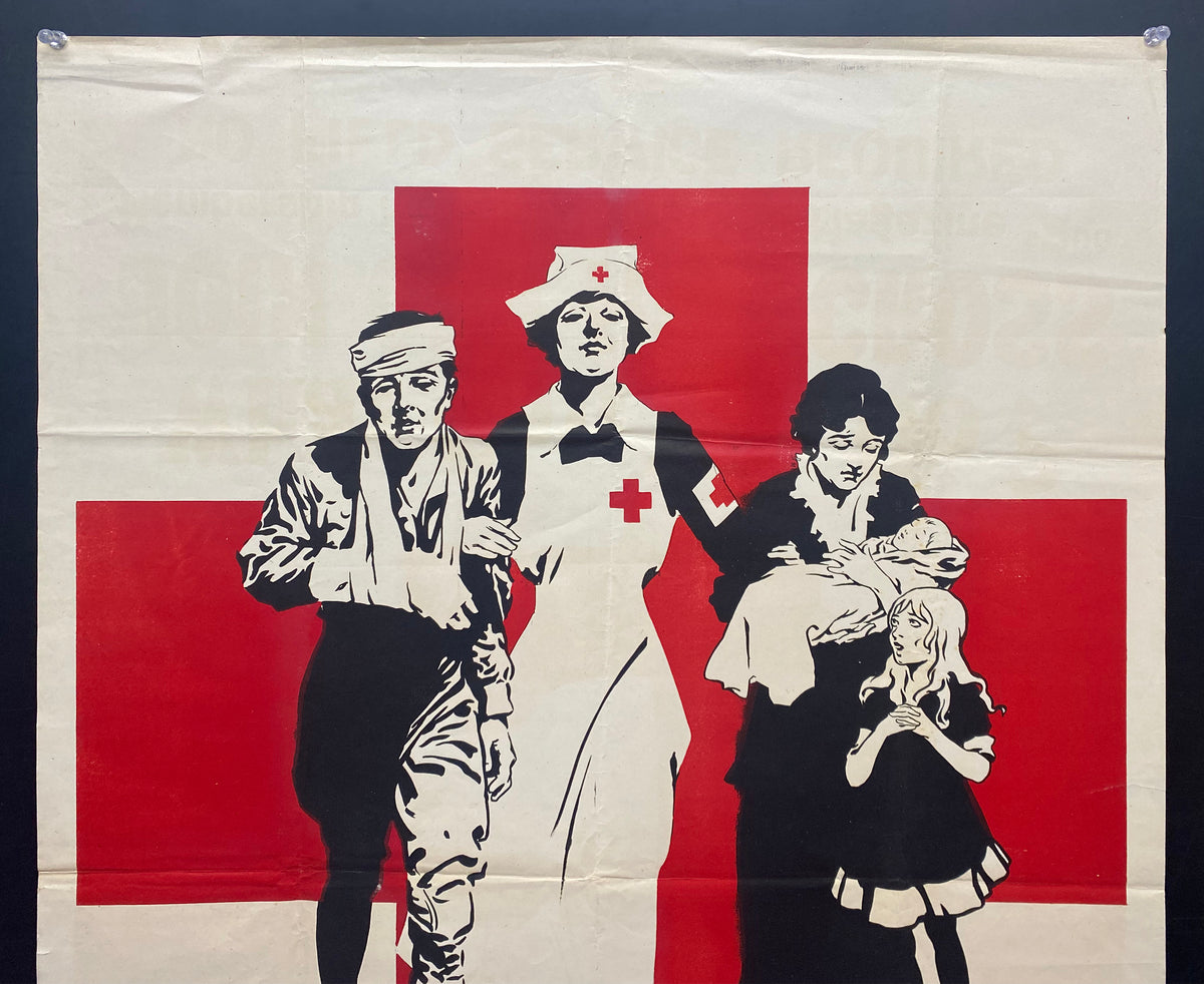 Ww1 Propaganda Posters Women Red Cross
