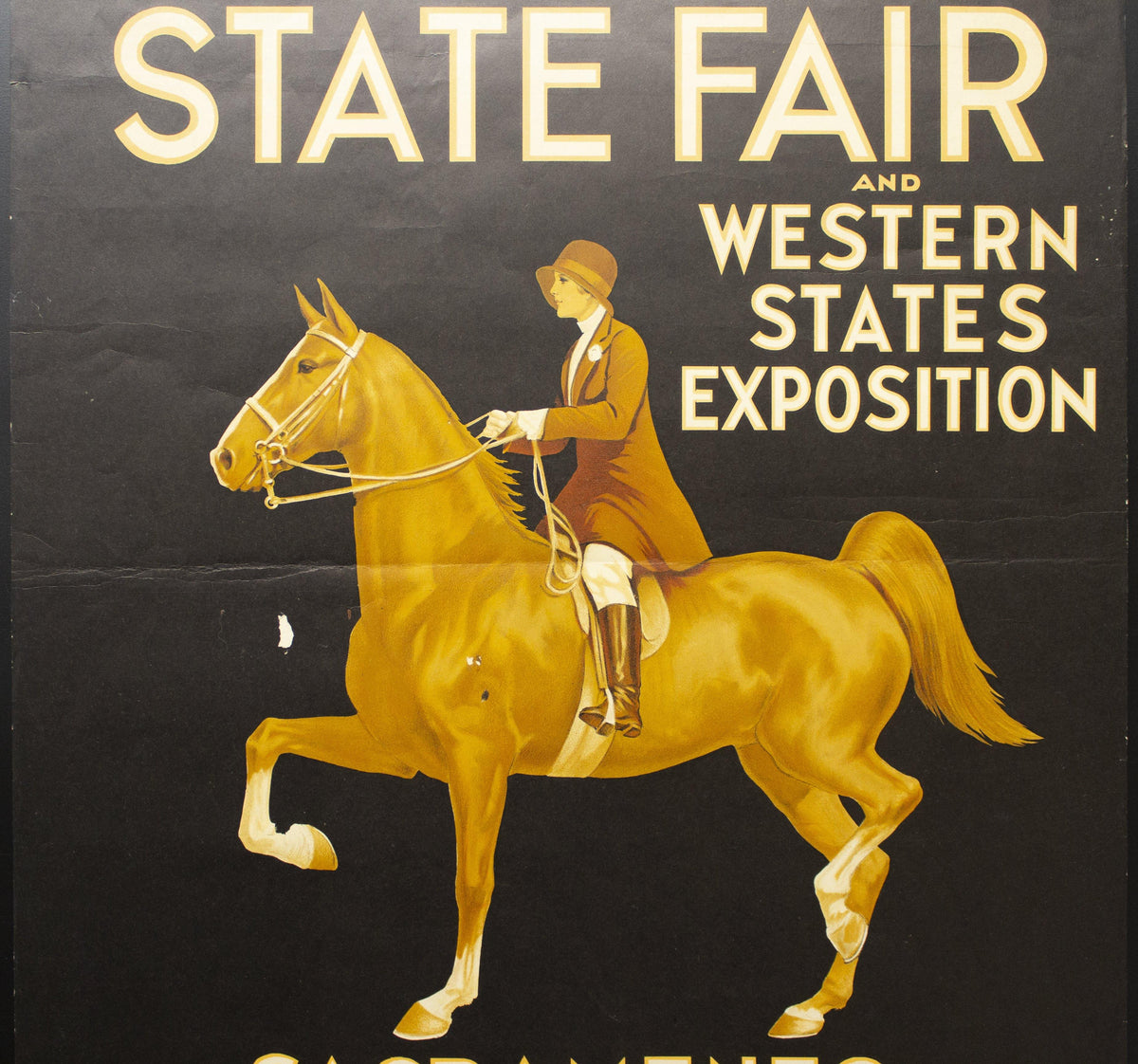 1931 California State Fair Western States Exposition Poster Vintage ...