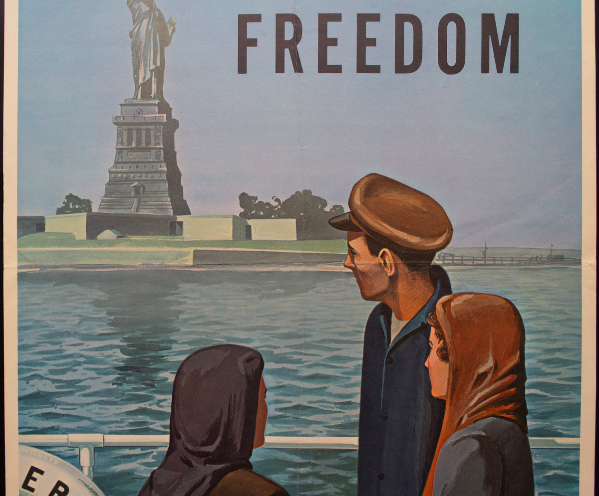 1961 Personal Freedom America’s Moral Strength Poster Army Chaplain ...