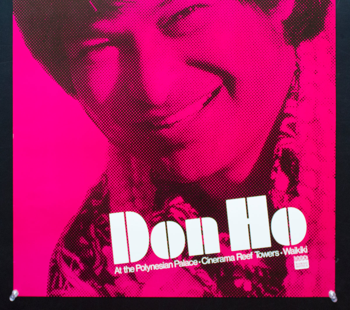 1972 Don Ho At Polynesian Palace Poster Towers Waikiki Hawaii Vintage ...