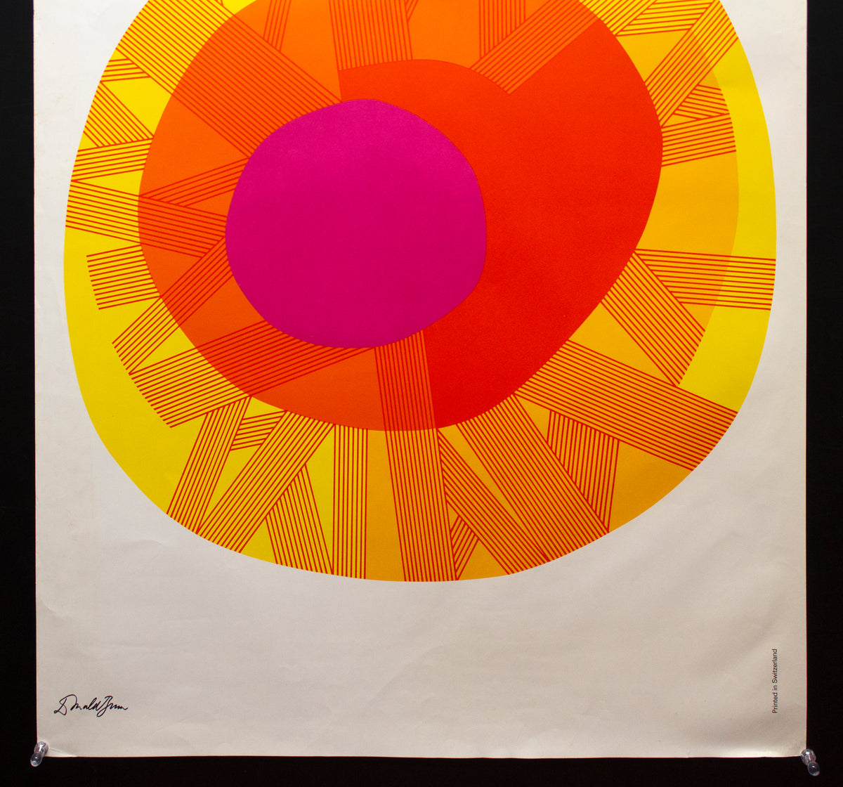 1971 Swiss Industries Fair Basle Poster by Donald Brun Switzerland ...