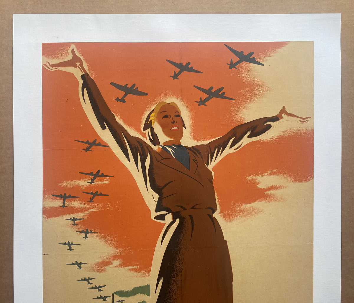 c.1941 Women of Britain Come Into The Factories Poster Philip ZEC WWII ...